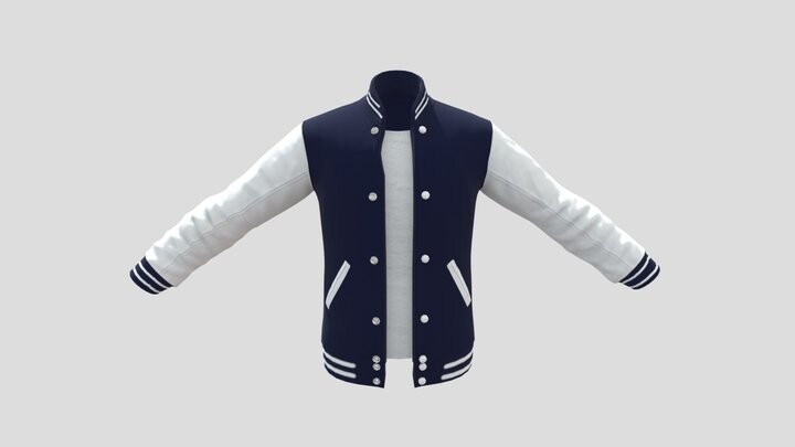 ArtStation - Letterman's Jacket
