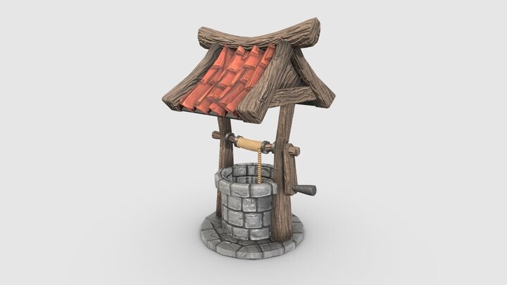 ArtStation - Stylized Well