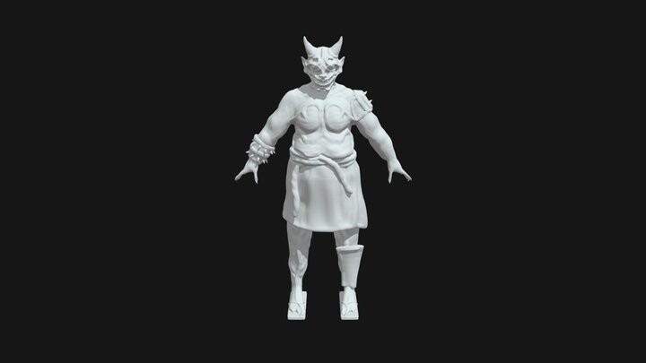 ArtStation - Oni Sculpt