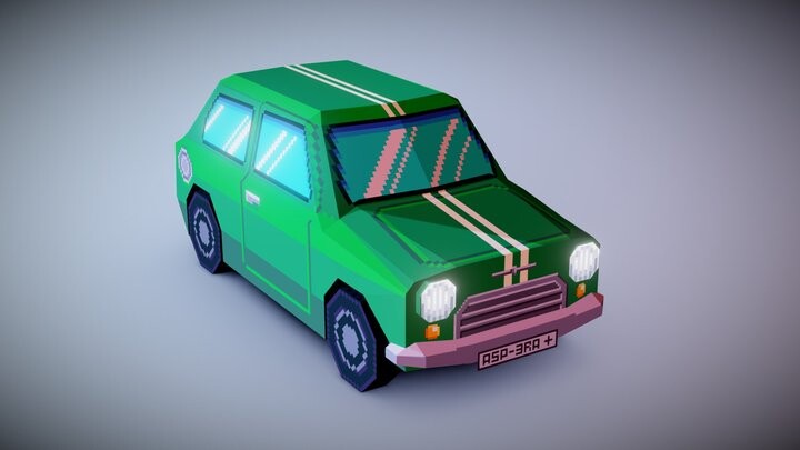 ArtStation - Pixel Car
