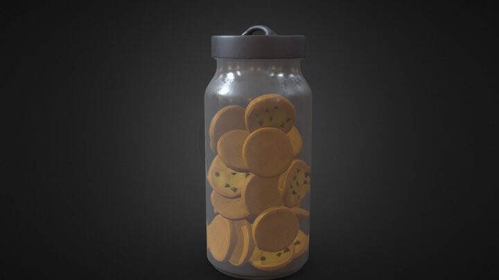 ArtStation - Cookie jar practice