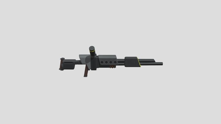 ArtStation - Jak Gun 3D Model