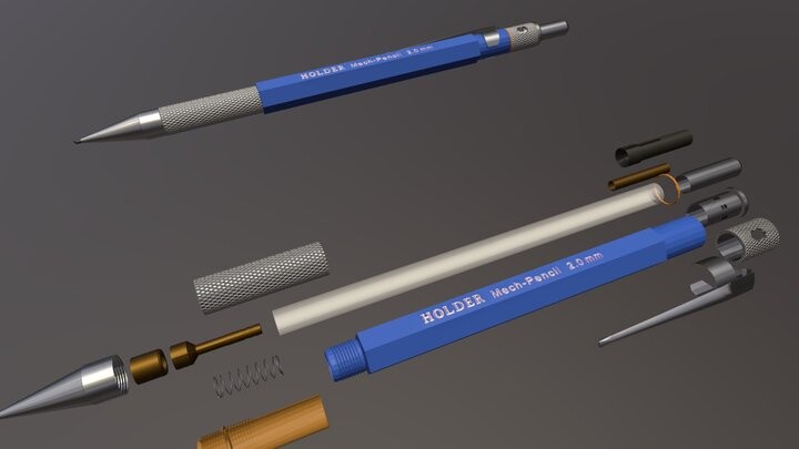 ArtStation - 3D Mech Pen