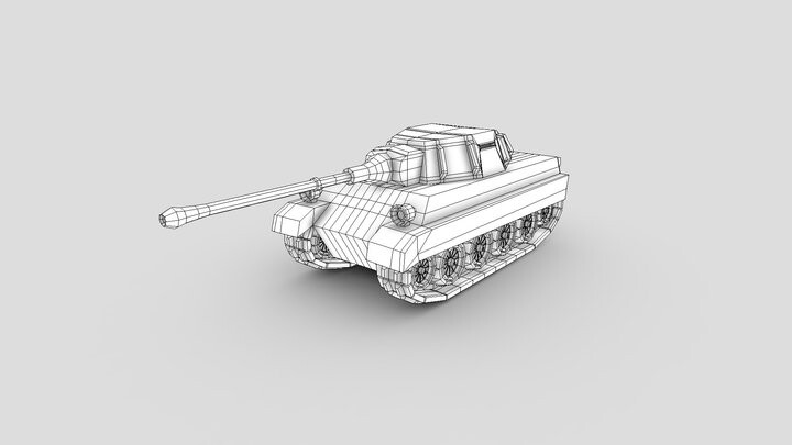 ArtStation - Tank(Base Model)