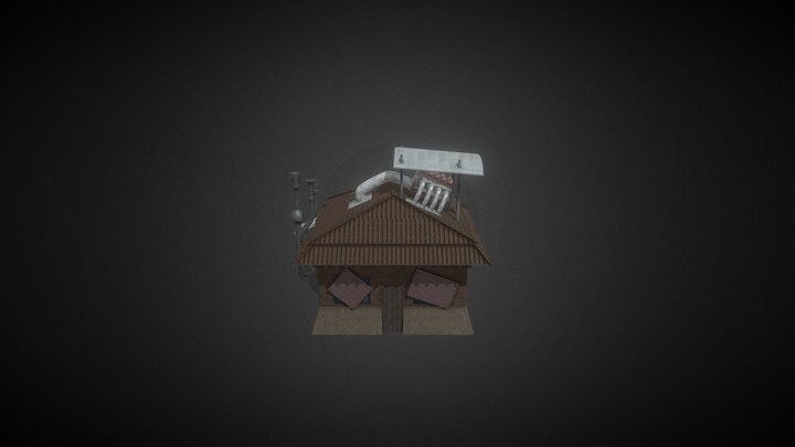 ArtStation - Diessel Punk Old House