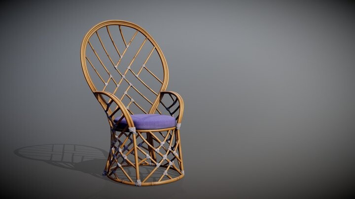 ArtStation - Bamboo chair