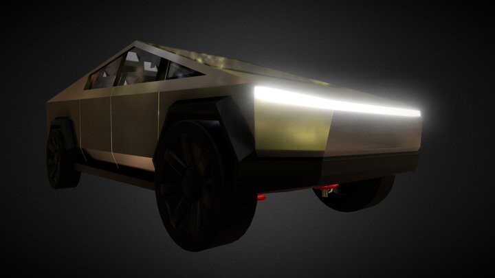 ArtStation - cybertruck