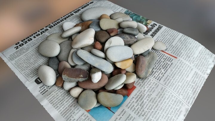 ArtStation - Bunch of rocks on the paper