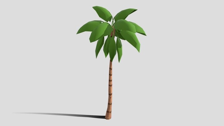 ArtStation - PROFESSIONAL - PBR - PALM TREE