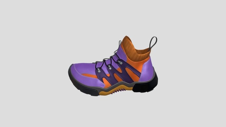 ArtStation - Shoe Model Design