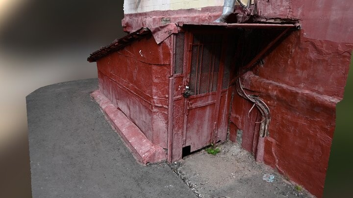 ArtStation - Russian entrance to the basement