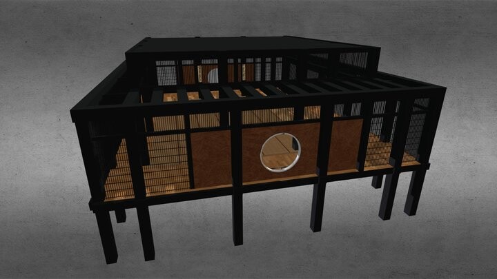 ArtStation - Matrix 4 Resurrections Dojo Replica