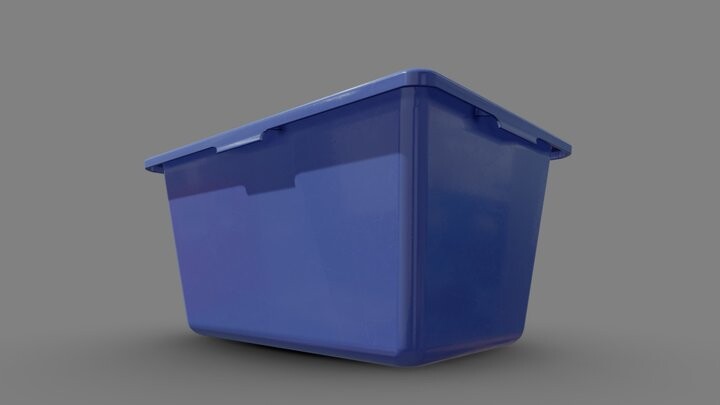 ArtStation - Plastic Crate