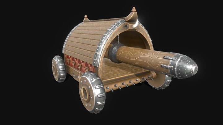 ArtStation - Medieval Battering Ram