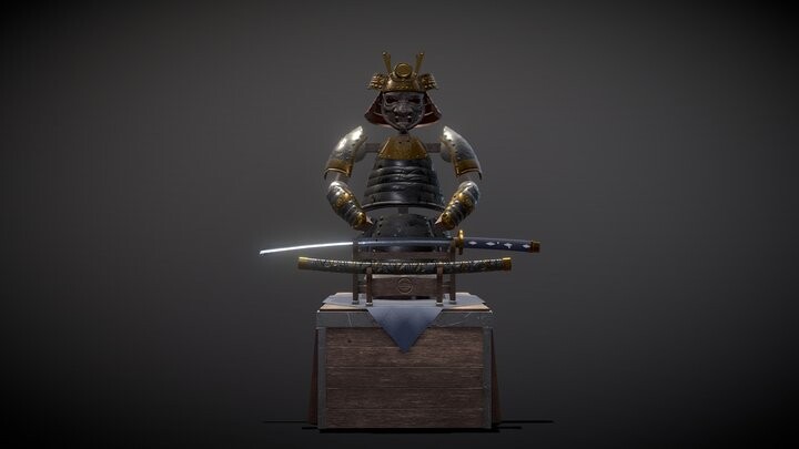 ArtStation - Samurai Armor Display
