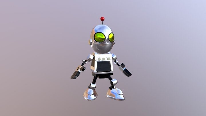 ArtStation - Clank (Ratchet and Clank) AIE Diploma Game Character ...