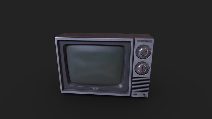 ArtStation - Retro TV