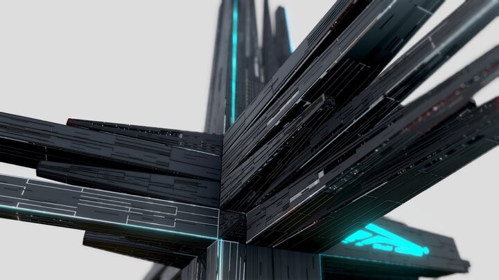 ArtStation - Starbase Illuminata by Gallex industries