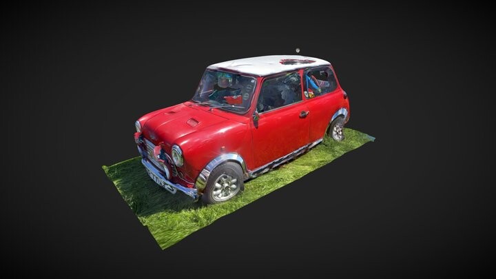 ArtStation - Mini Cooper Scan