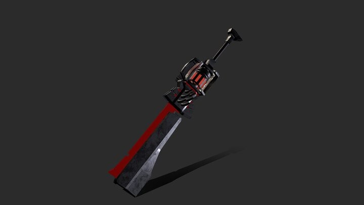 ArtStation - Heated Buster Sword