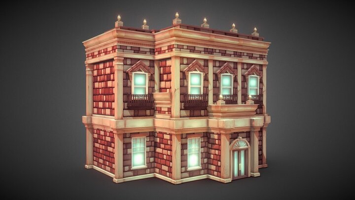 ArtStation - 3D Modular Building Set