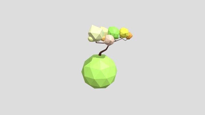 ArtStation - Low Poly Tree