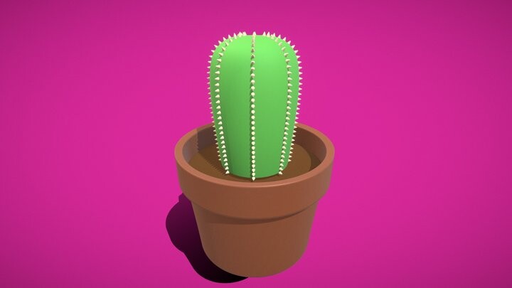 ArtStation - CACTUS STUDY