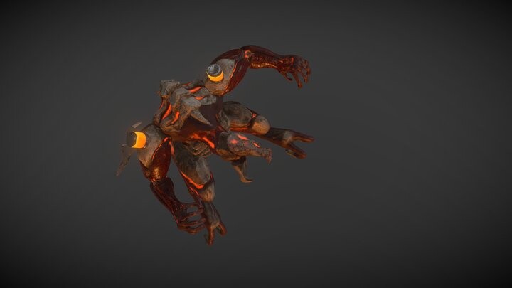 ArtStation - Posed Monster Sculpt