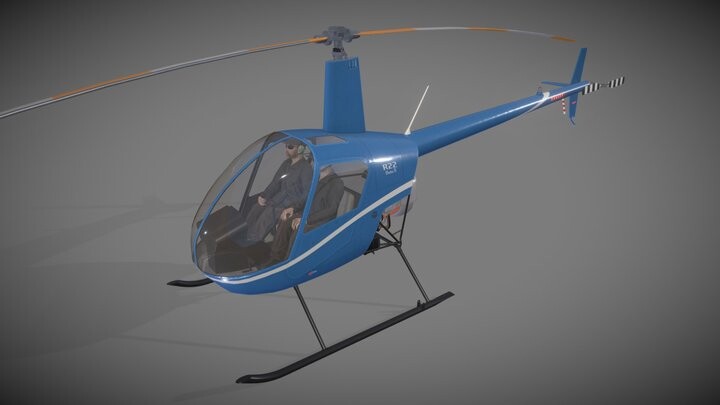 ArtStation - Robinson R22