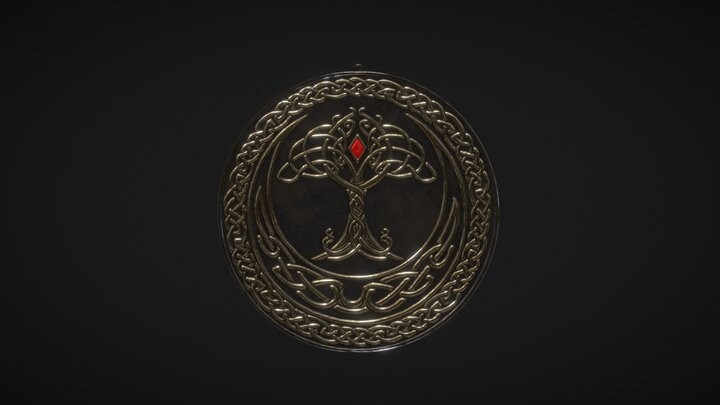 ArtStation - celtic medallion