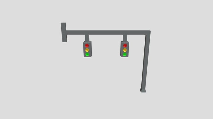ArtStation - Traffic Lights Model