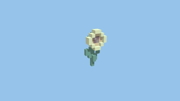 ArtStation - Sunflower - Turning my pixel art into 3D!