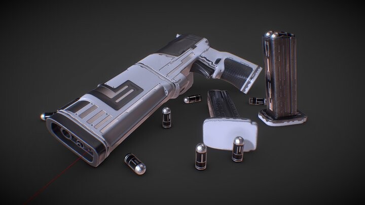 ArtStation - Handgun