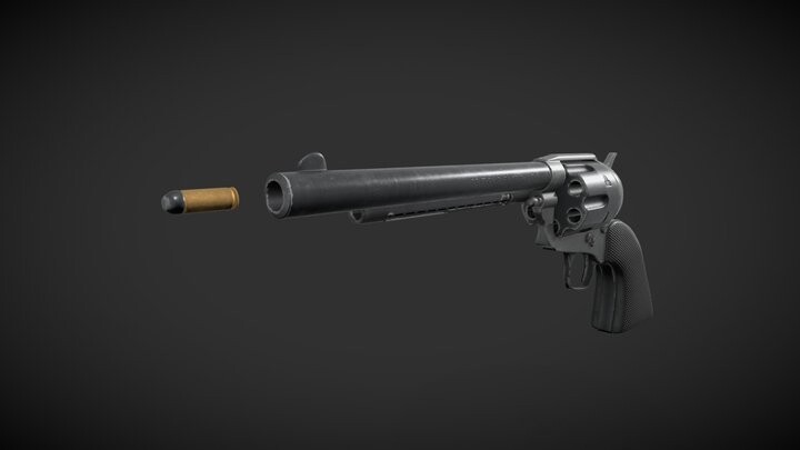 ArtStation - Colt Single Action Army Revolver