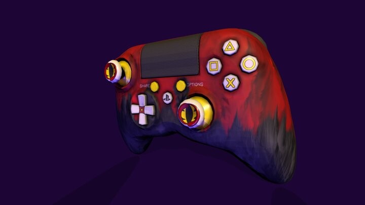 ArtStation - PlayStation Hori Game Controller