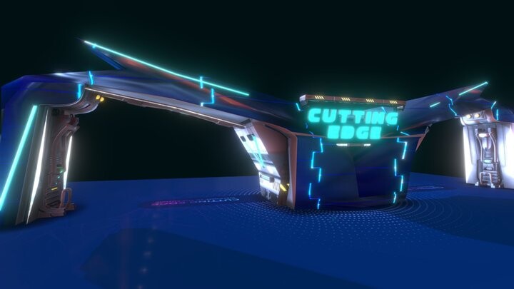 ArtStation - Cyber Arch Concept Design