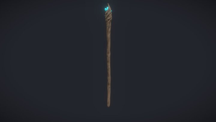 ArtStation - Wizard Staff