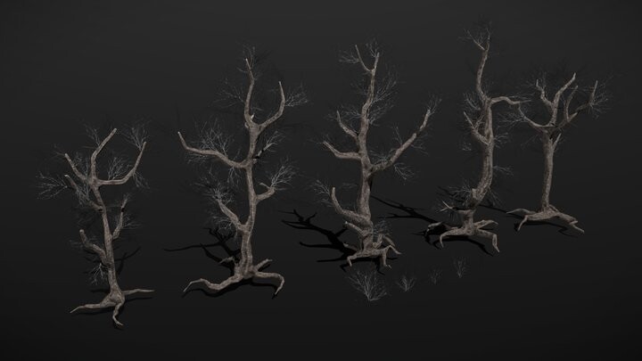 ArtStation - Dead Trees