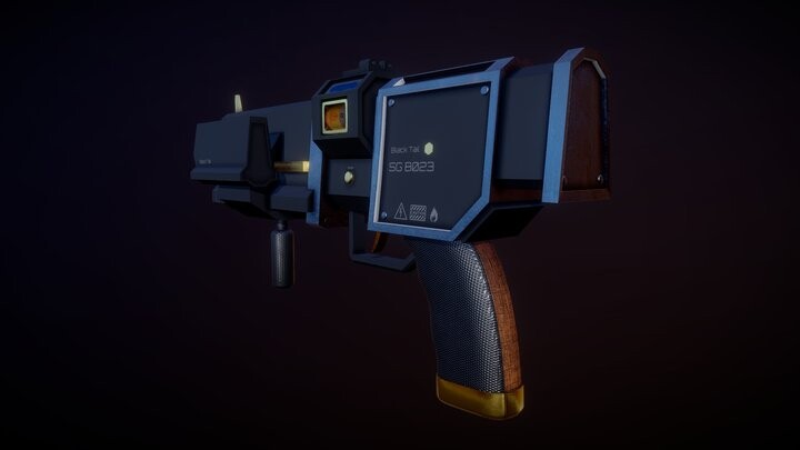 ArtStation - SG B023 - Original weapon