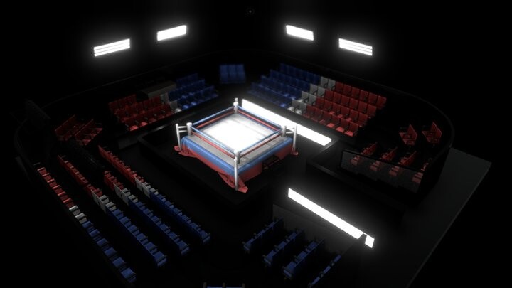 ArtStation - BOXING ARENA