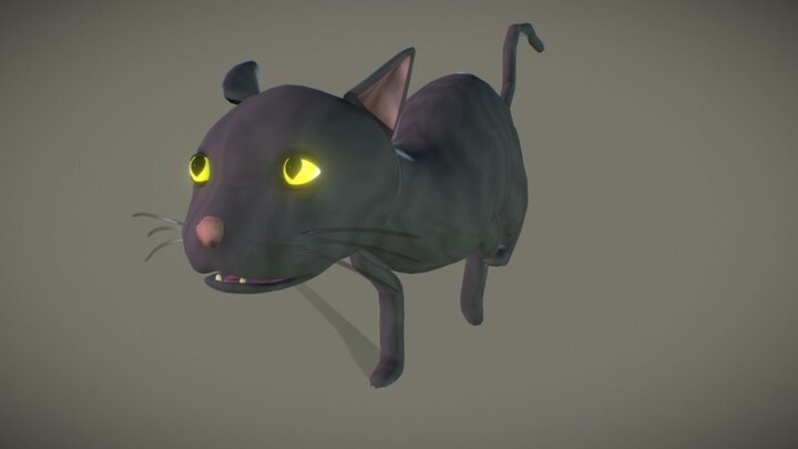 ArtStation - Cat rig | Run cycle
