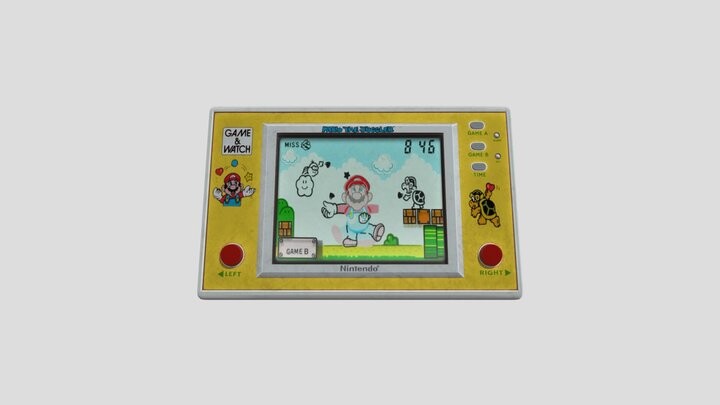 ArtStation - Mario the Juggler Game and Watch