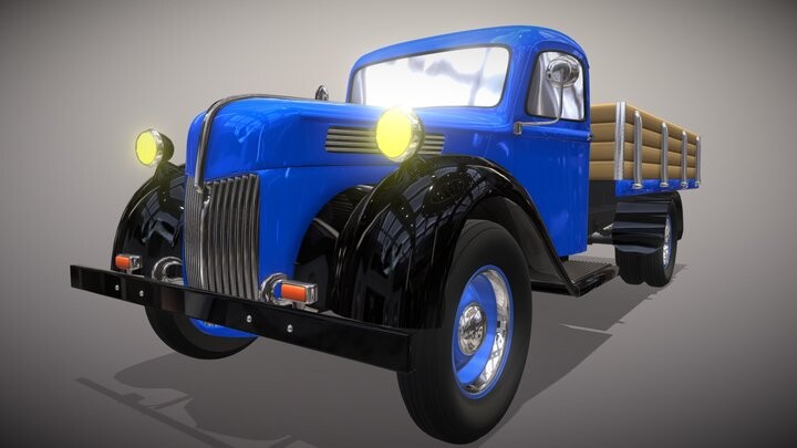 ArtStation - Ford v3000s