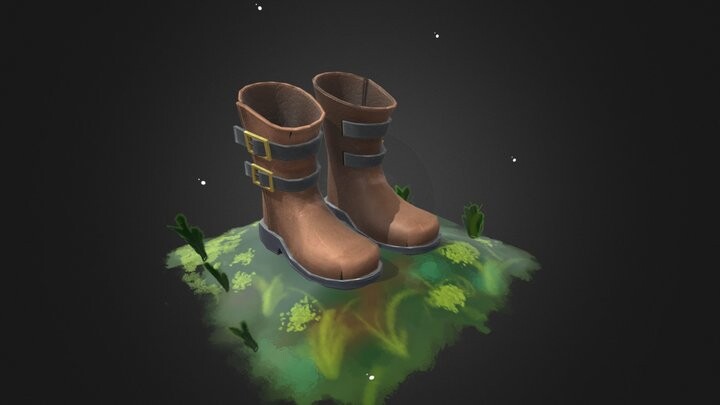 ArtStation - Witch boots