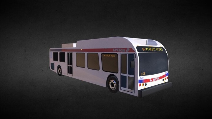 ArtStation - Septa bus