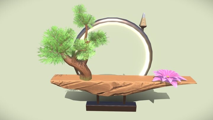 ArtStation - Chinese Style LED Light ( LP ) ( Stylized )