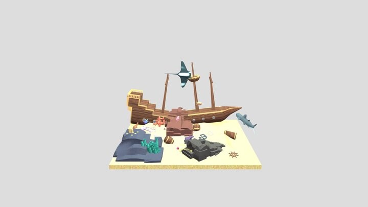 ArtStation - Pirate scene