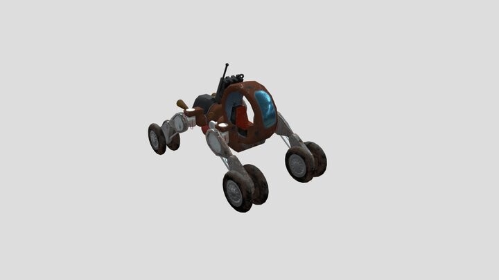 Jaden Stock - Rust Rover - Vehicle Model
