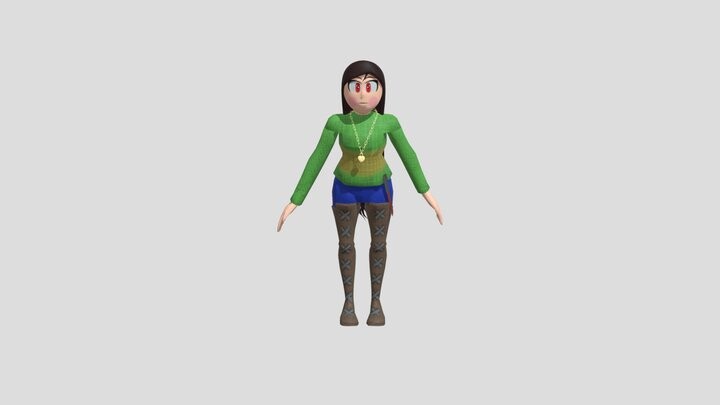 ArtStation - Chara 3D Model (Finished)