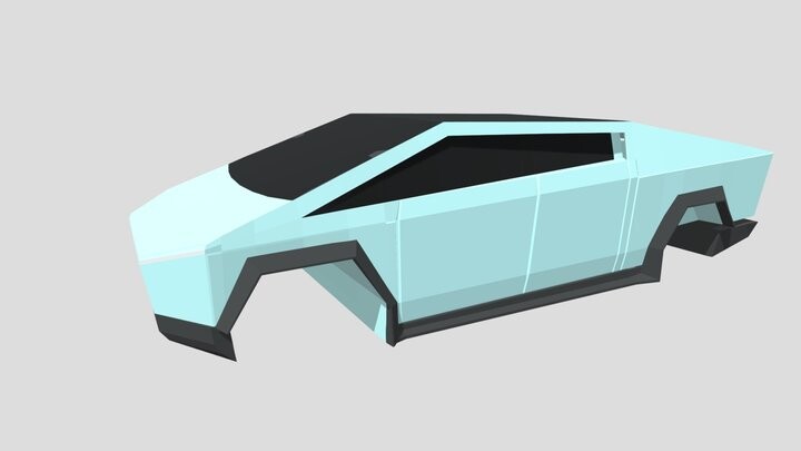 ArtStation - Cybertruck Mod(2020)